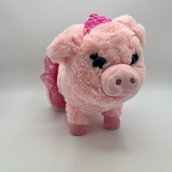 Barbie | Toys | Barbie Plush Pig Toy Dance Prance Pink Piggy Pets ...